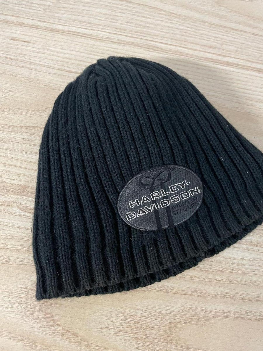 harley davidson sherpa lined toque – good market thrift store