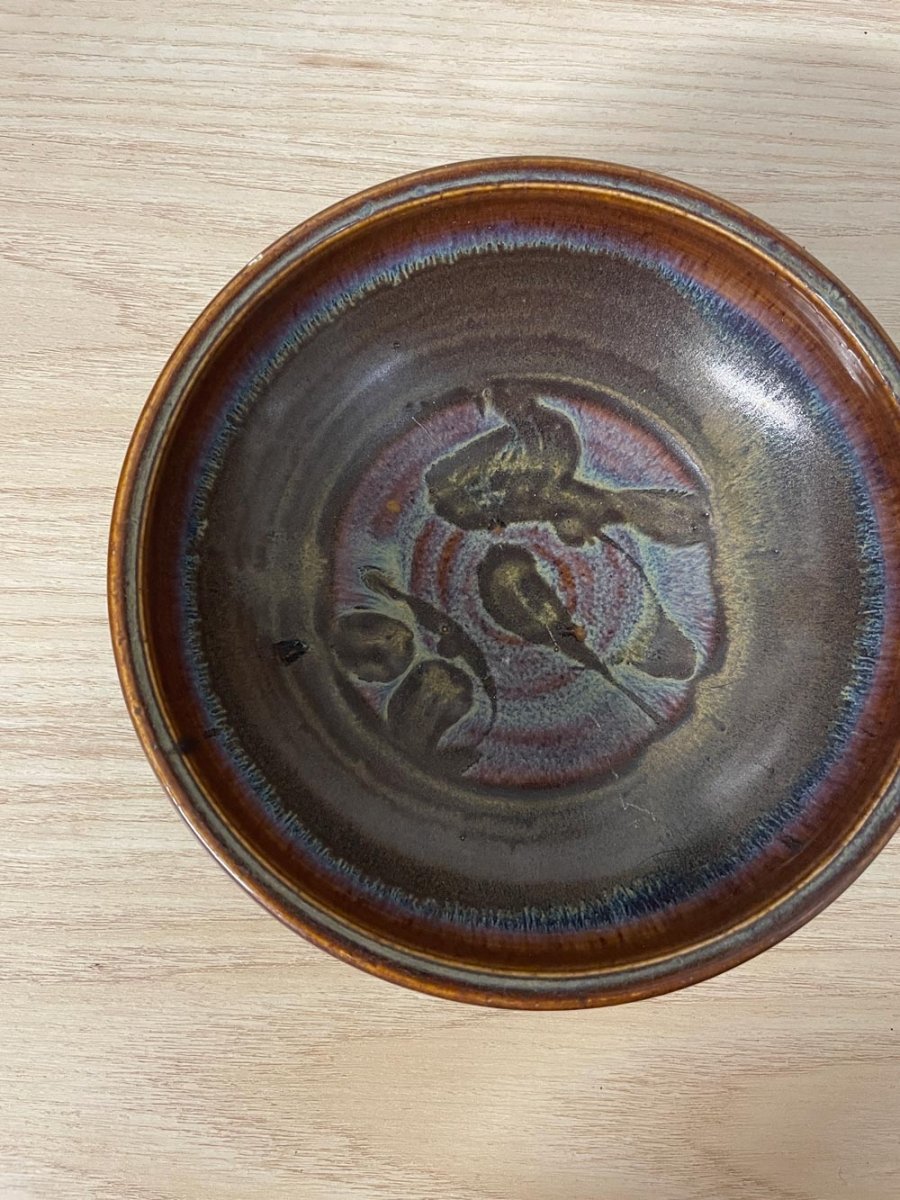 handmade pottery catch-all dish – good market thrift store