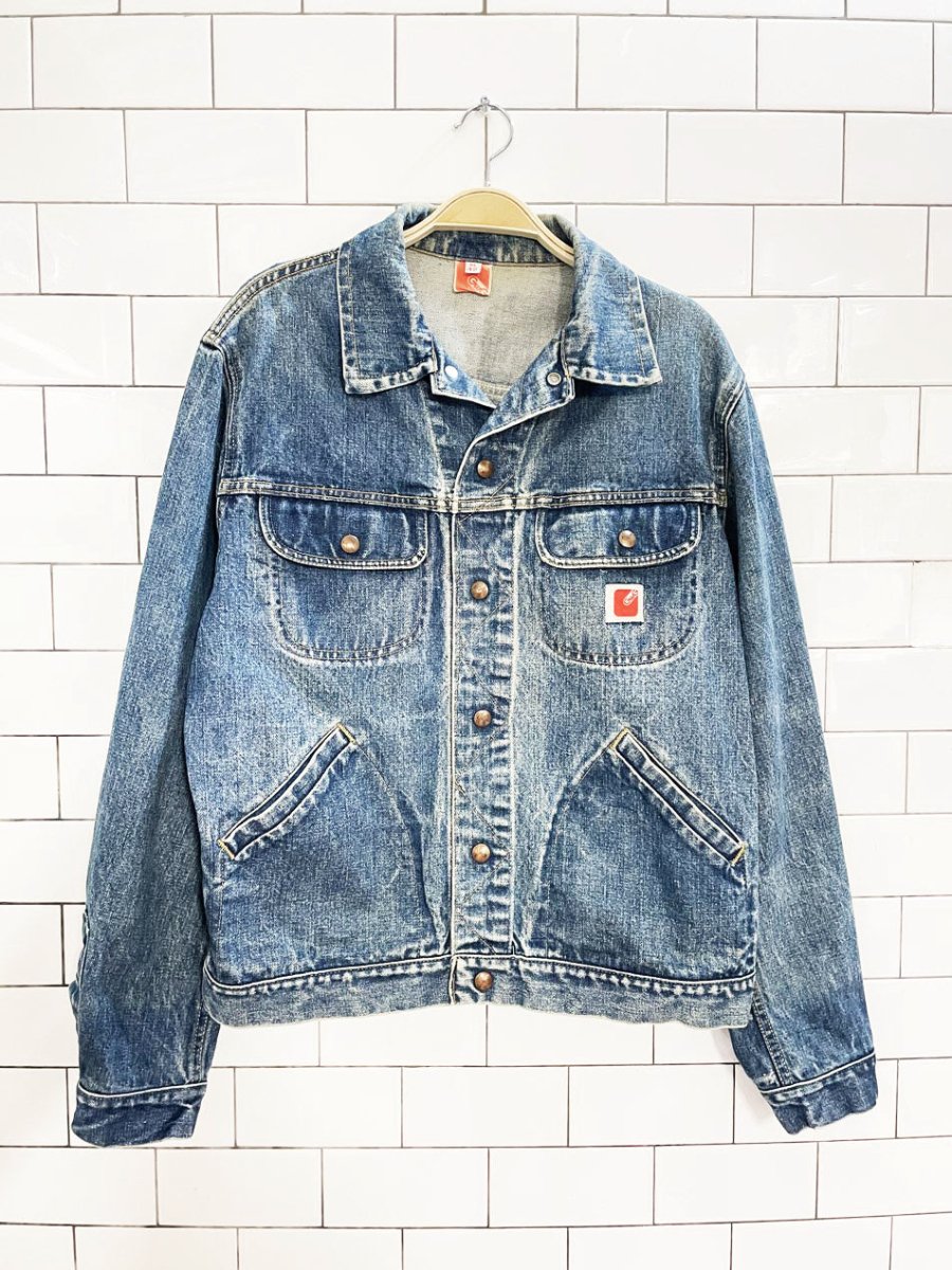 vintage 70s gwg snap button denim jacket | made in Canada – good market ...