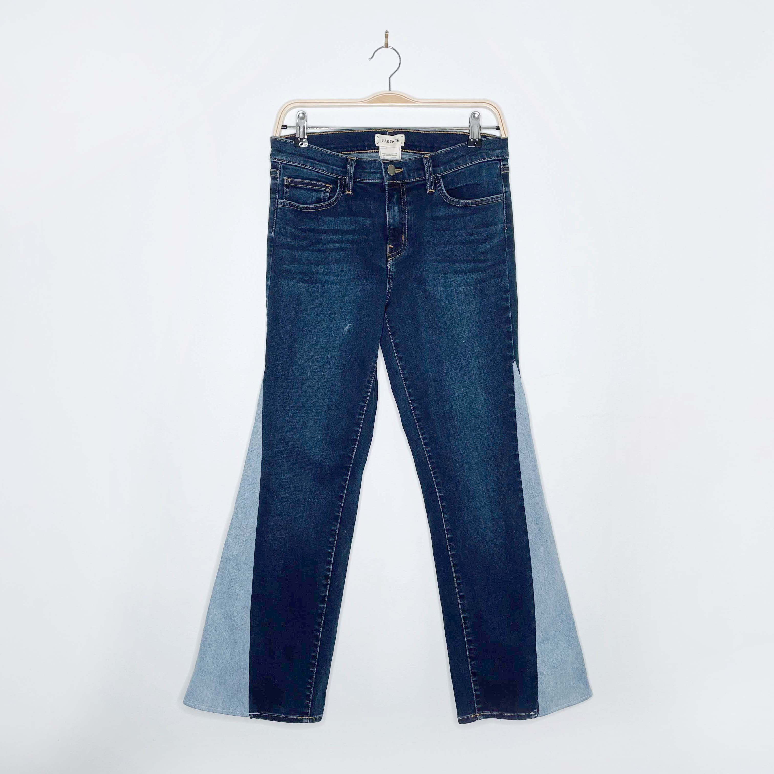 rework x l'agence jeans 70's flare – good market thrift store