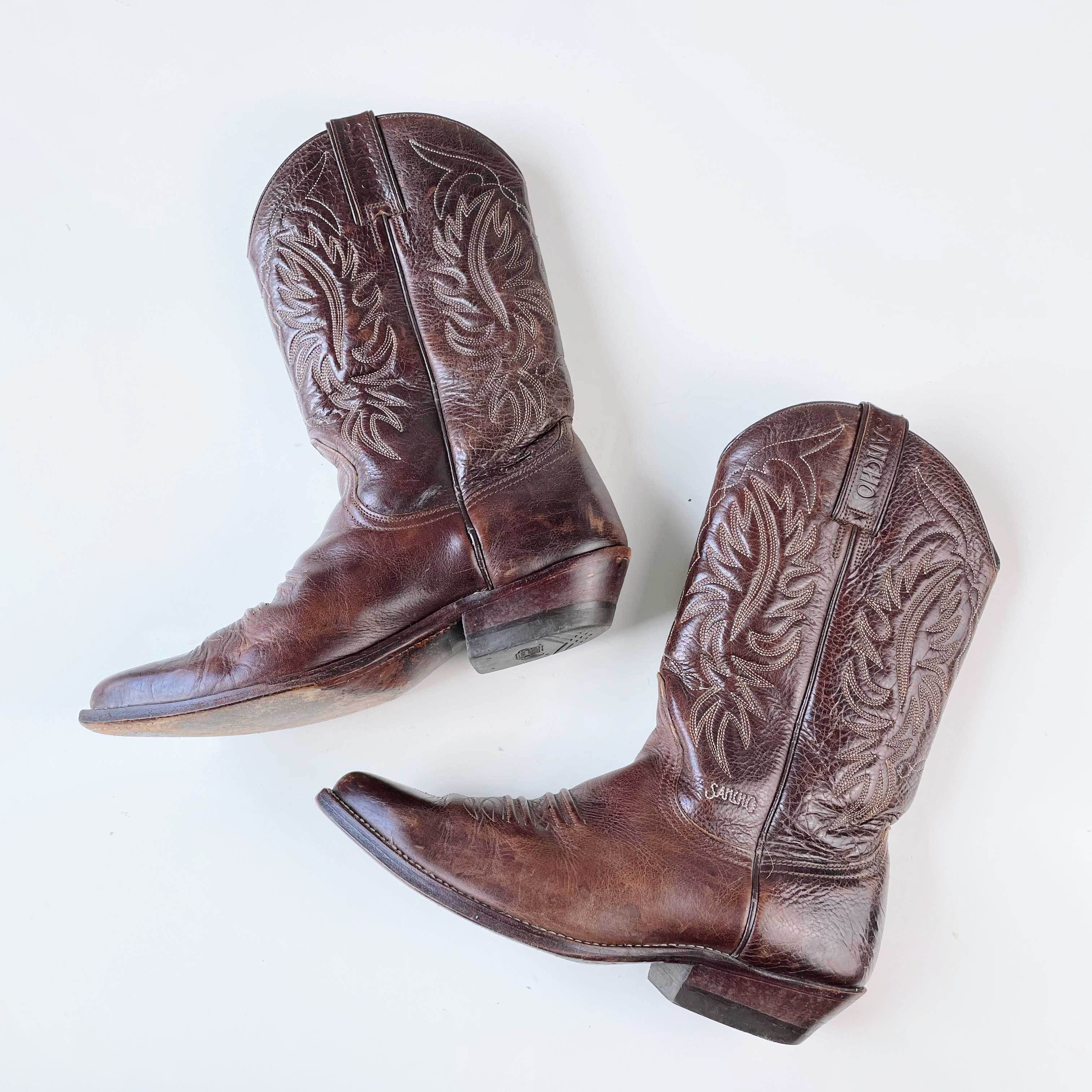 vintage sanchez made in spain cowboy boots – good market thrift store
