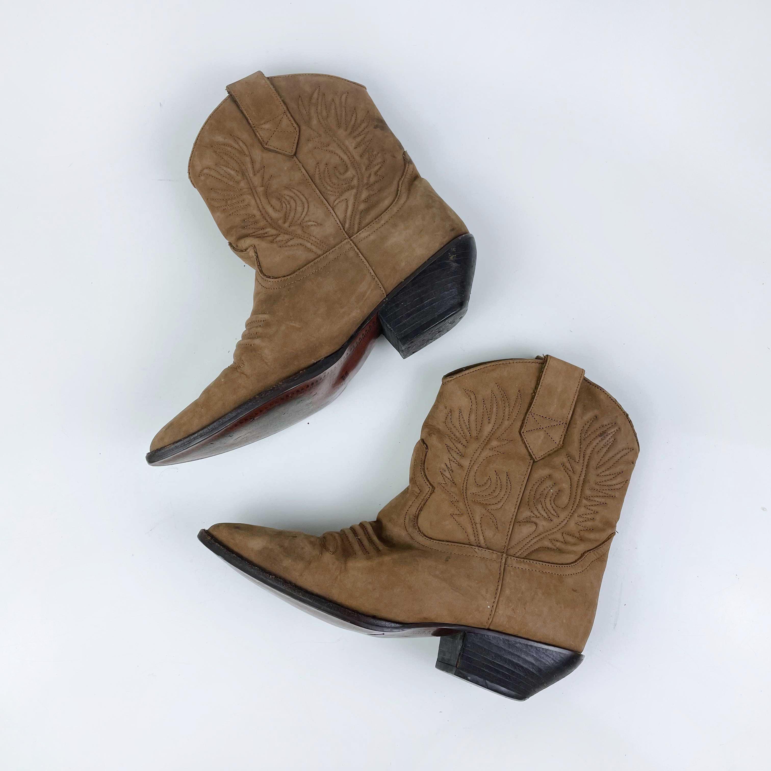 vintage sabreé laurie western boots - size 7.5 – good market thrift store