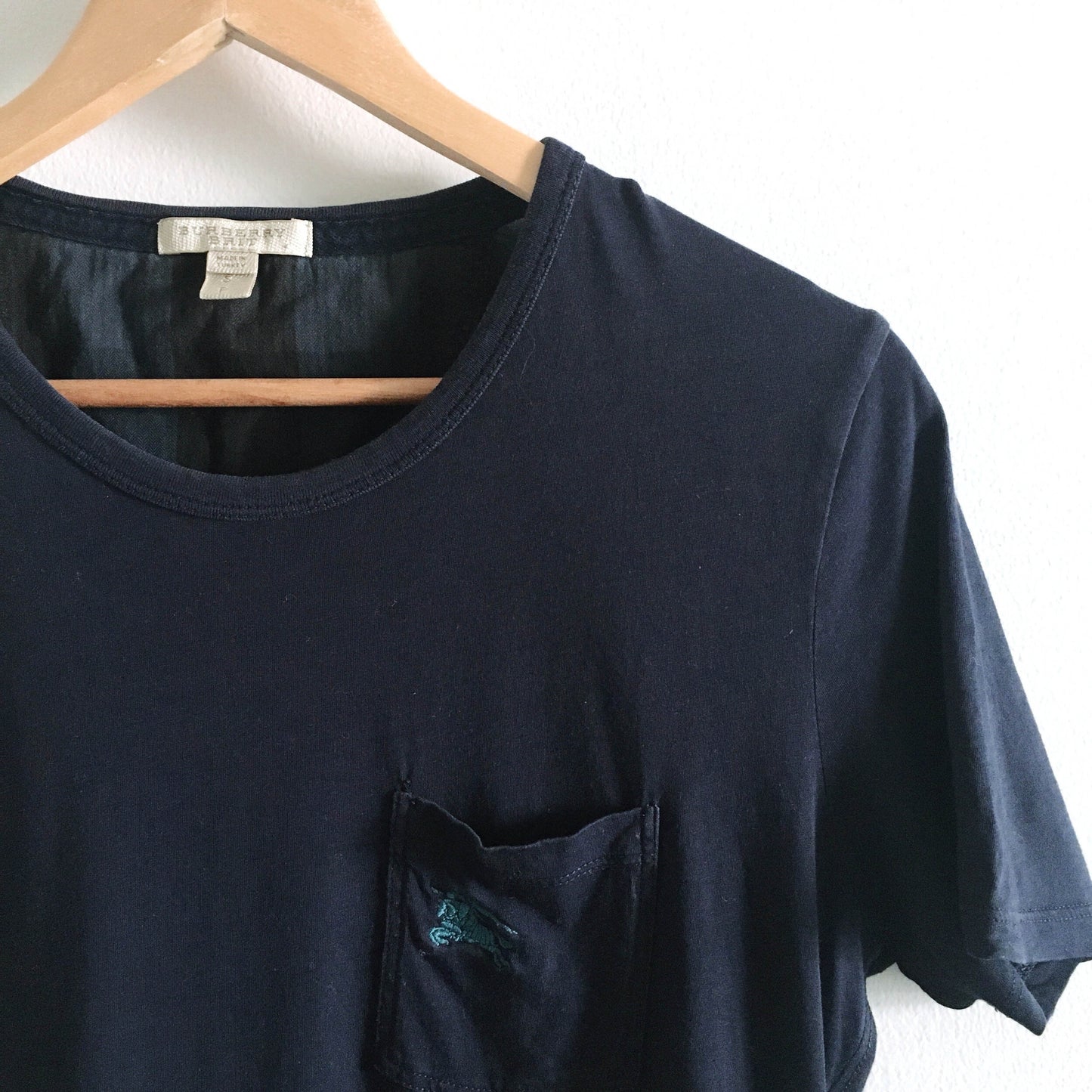 Burberry Brit embroidered pocket tee - size Small – good market thrift ...